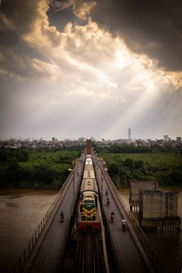 Le pont Long Bien sous la lentille de Quoc Dung | Le Blog de Hanoi